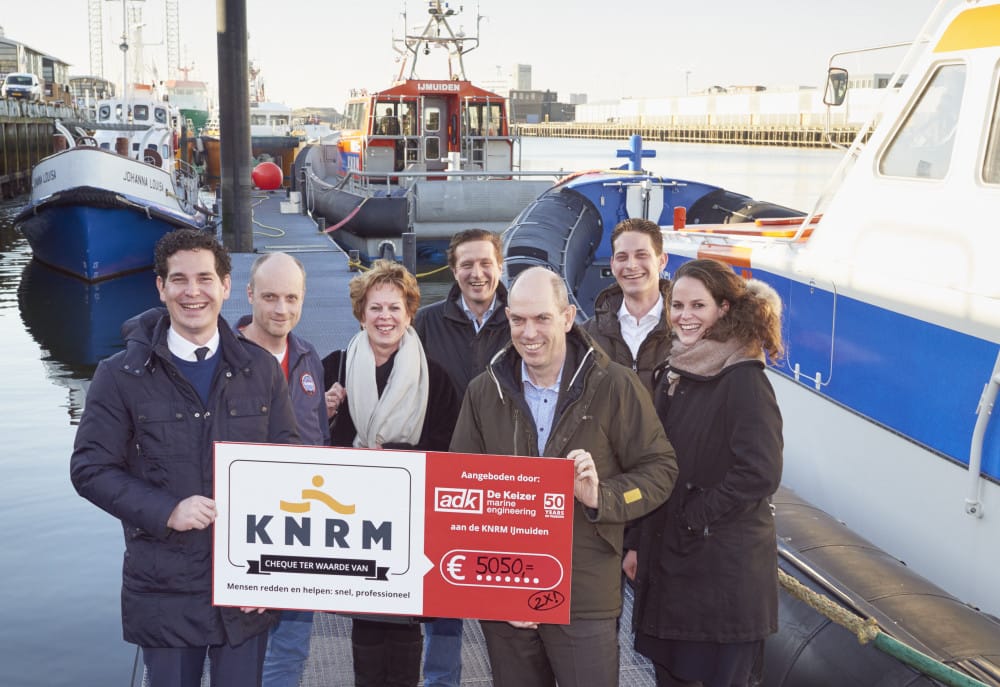 De Keizer Marine Engineering steunt KNRM - Jutter | Hofgeest