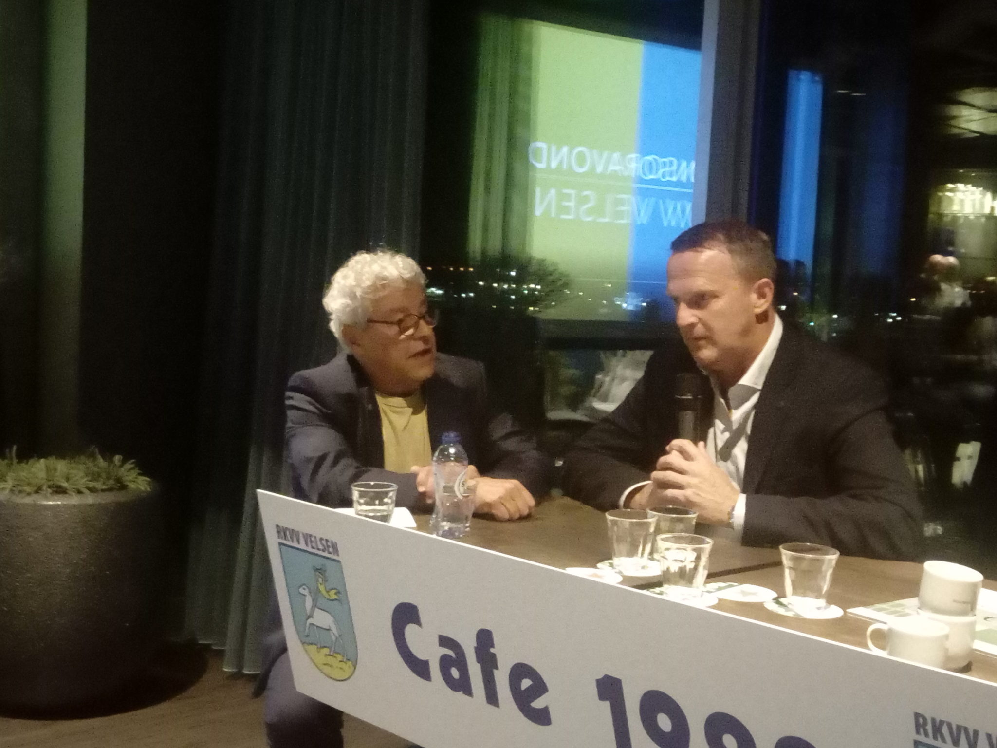 John van den Brom bij RKVV Velsen - Jutter | Hofgeest