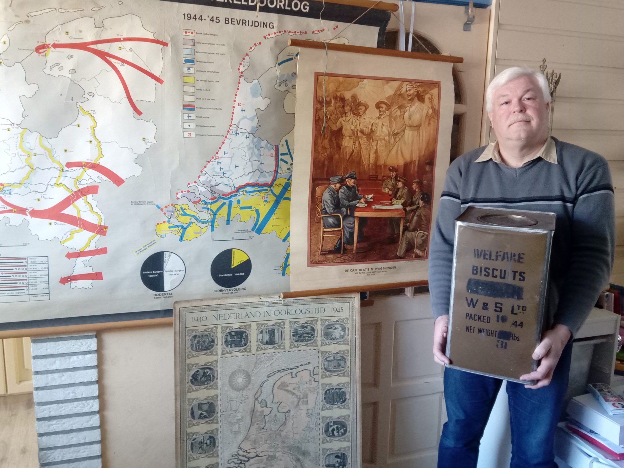 John Rutte verzamelt alles van de Tweede Wereldoorlog - Jutter | Hofgeest