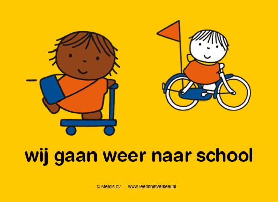 We gaan weer naar school campagne van start - Jutter | Hofgeest