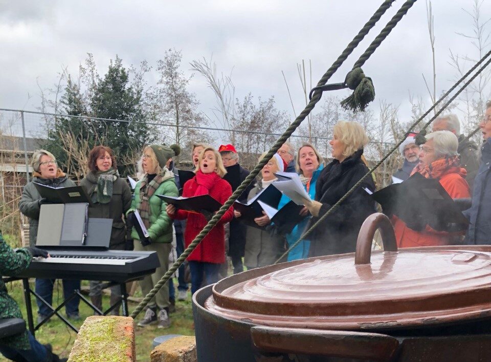 Kerst in Buurttuin Waterloo - Jutter | Hofgeest