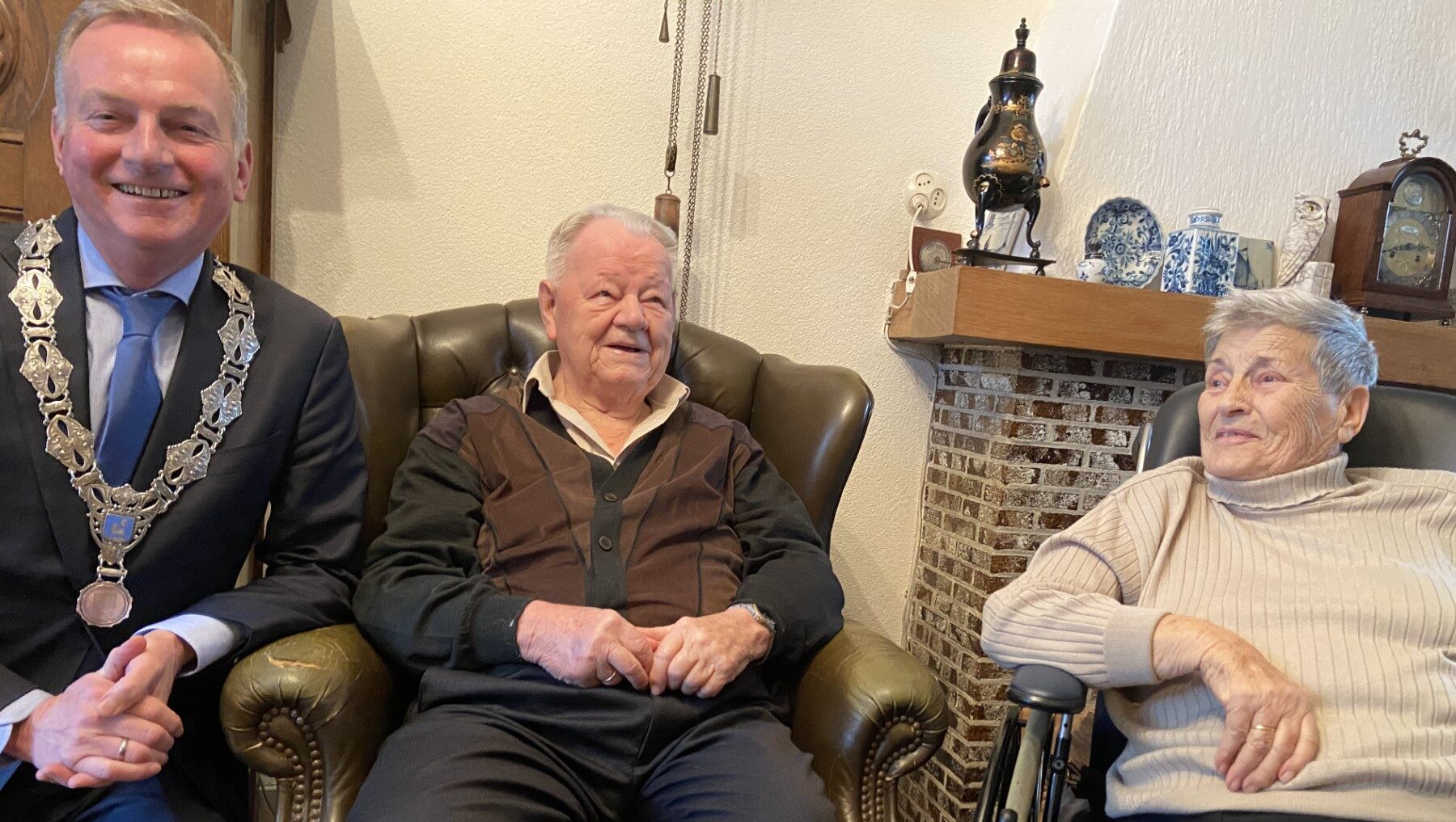 Jan-Willem en Rina Koster 65 jaar getrouwd en dat hebben ze geweten ...