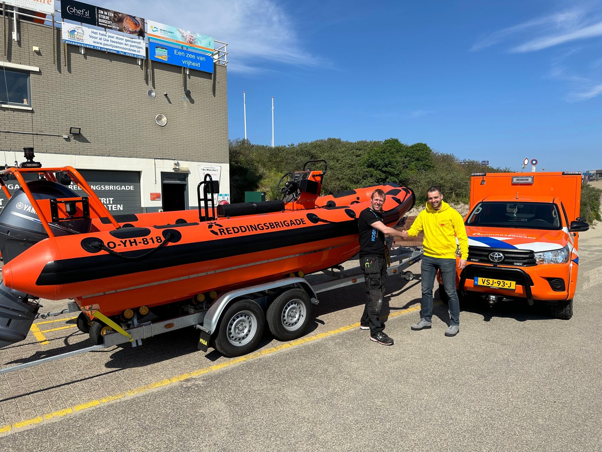 Nieuwe reddingboot voor de IJmuider Reddingsbrigade - Jutter | Hofgeest