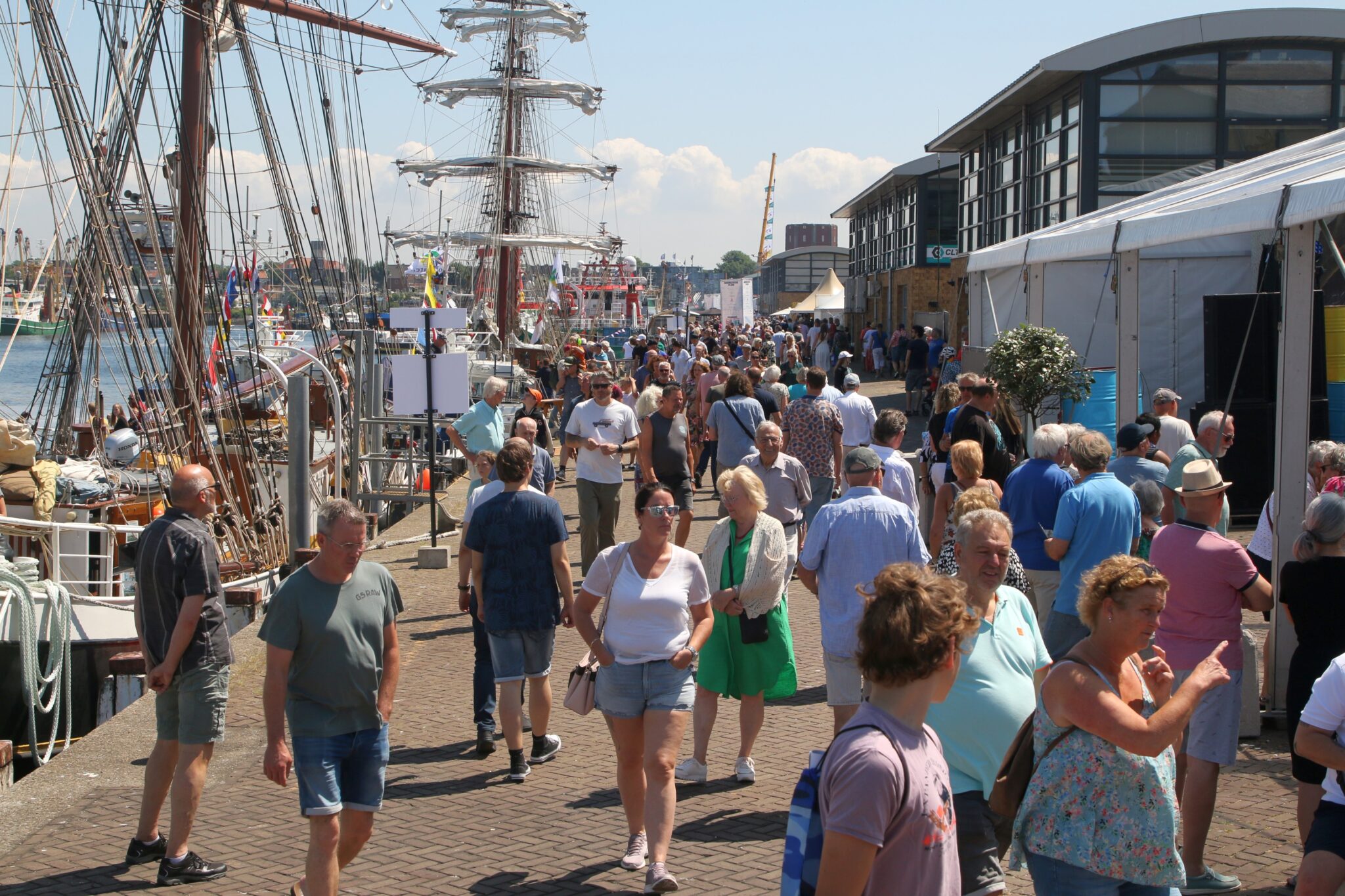 Havenfestival met als thema: Hollands Welvaren - Jutter | Hofgeest