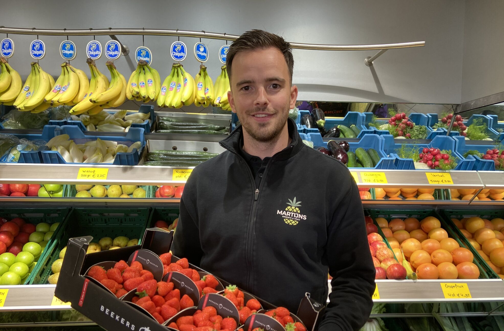 Martijns Groente- en fruitspeciaalzaak: ‘Met elkaar zijn we één geheel ...