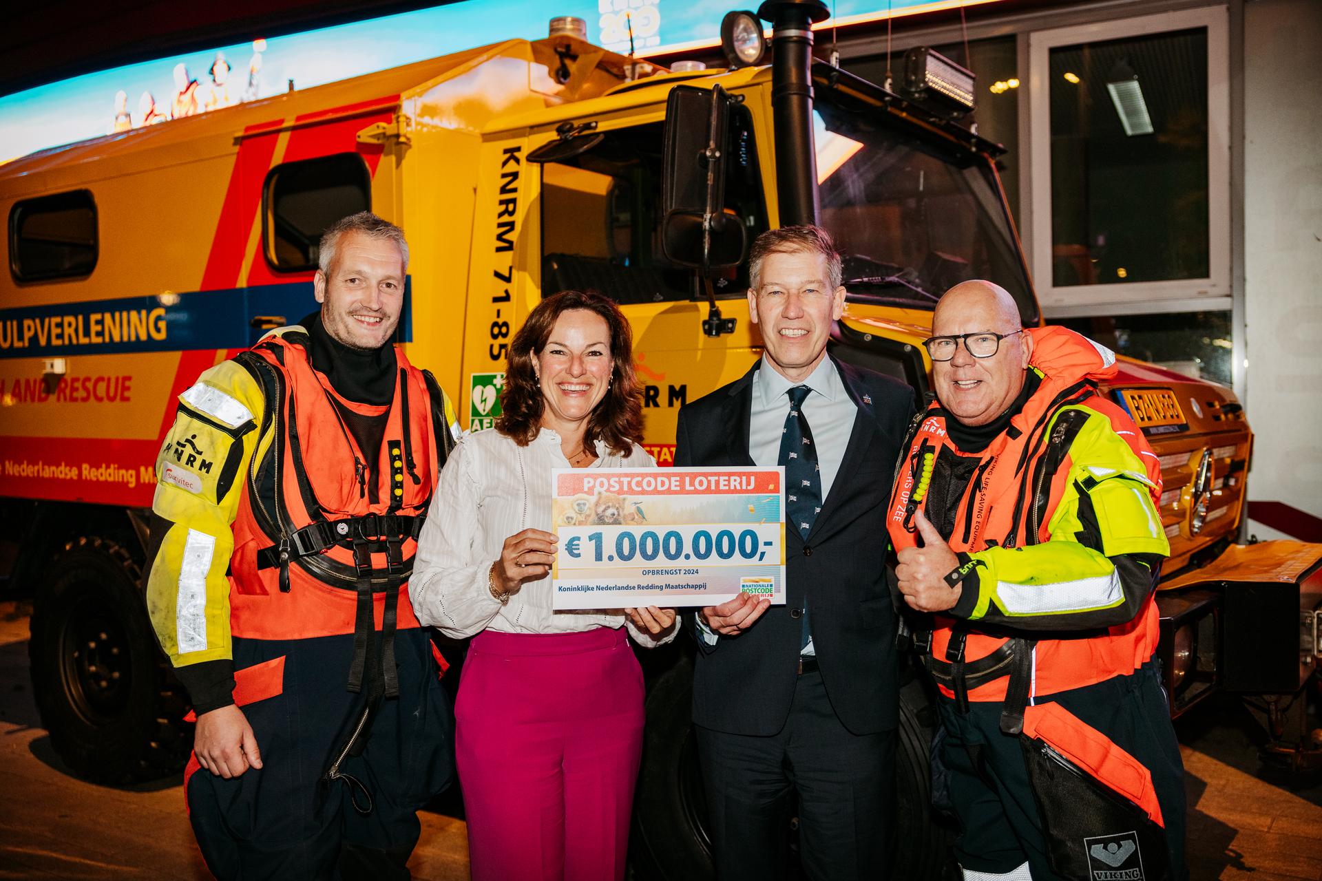 KNRM krijgt 1 miljoen euro van Postcode Loterij - Jutter | Hofgeest
