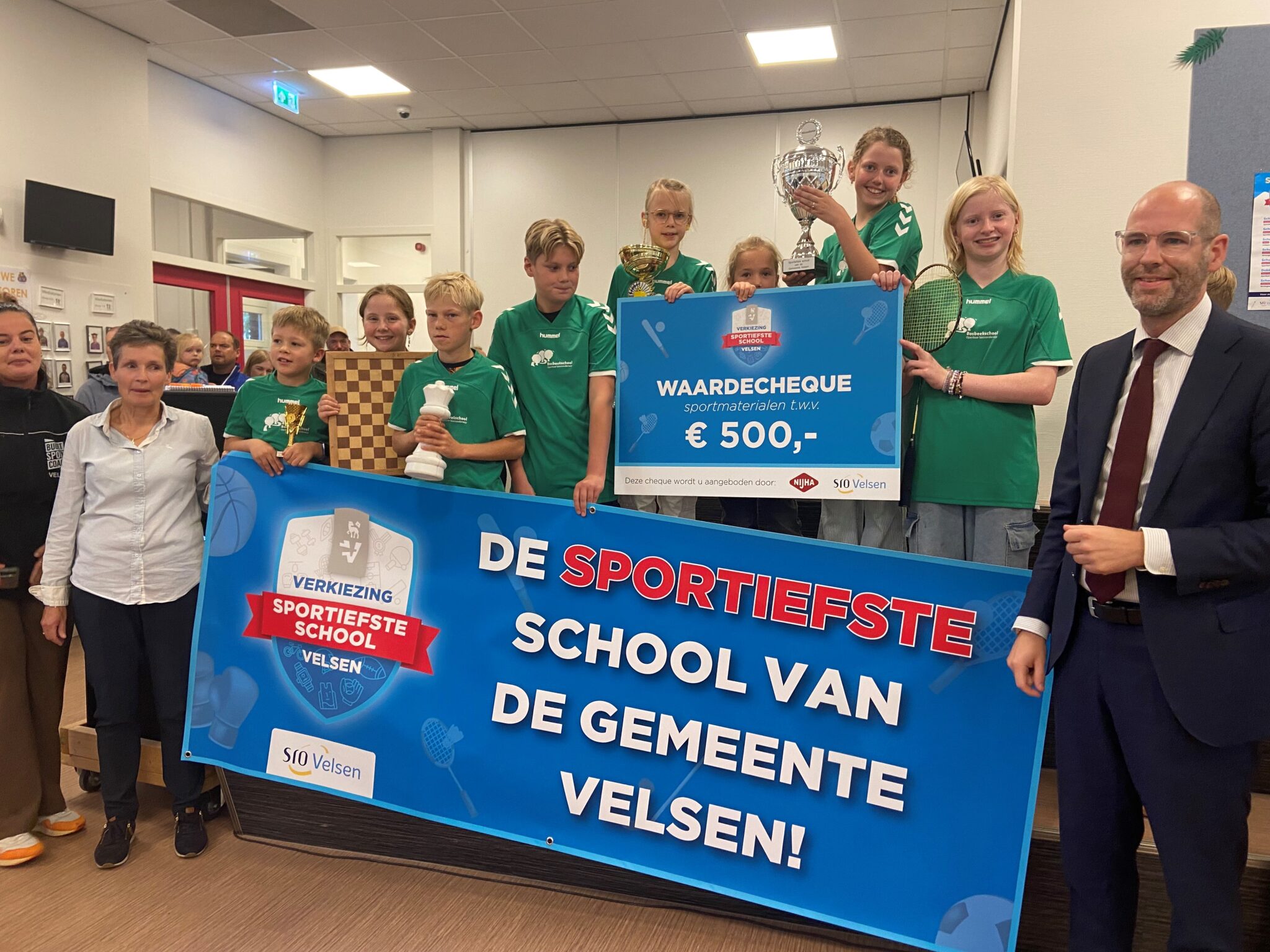 Dit jaar is de Bosbeekschool de Sportiefste School van Velsen - Jutter ...
